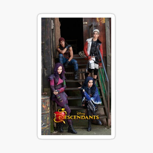 "Descendants" Sticker for Sale by RafaelElias | Redbubble
