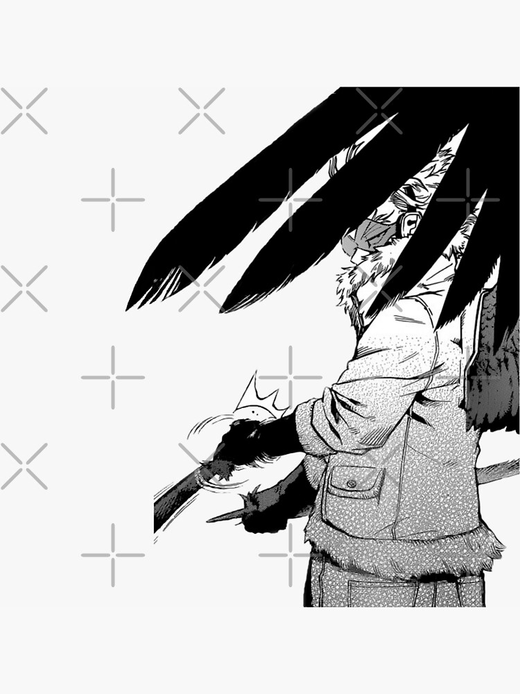 "Hawks "The Winged Hero" - My Hero Academia" Photographic Print by ...