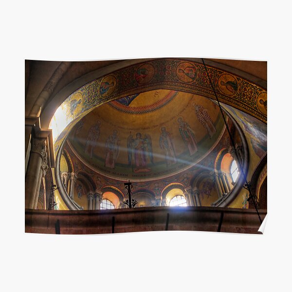 "Church of the Holy Sepulchre - Spectral Light" Poster by NeilAlderney ...