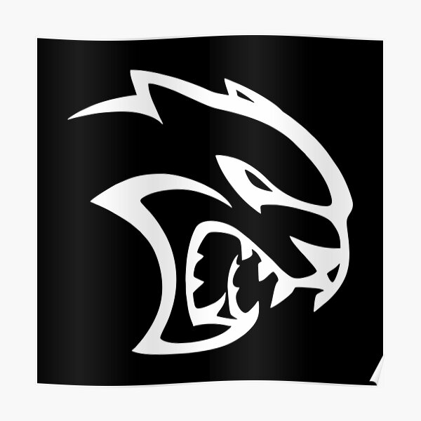 Dodge Challenger Srt Hellcat Posters | Redbubble