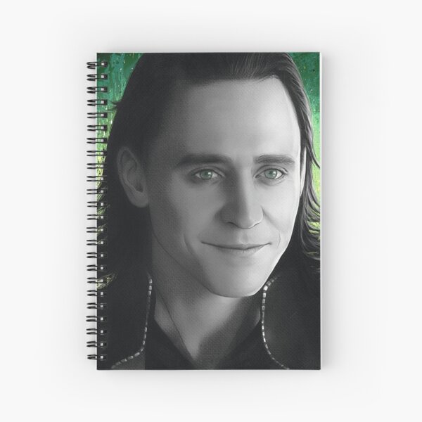 Loki Spiral Notebooks | Redbubble