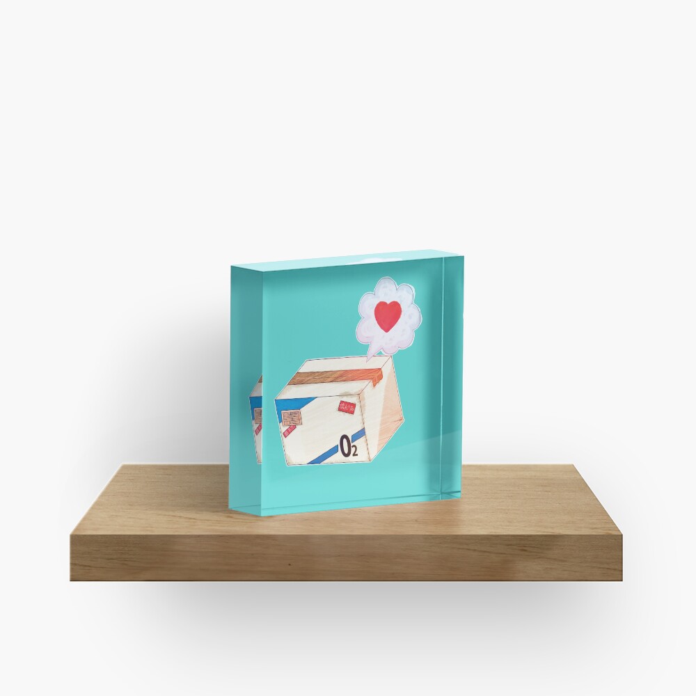 "Oxygen Box | Cells at Work!" Acrylic Block for Sale by OtakuAttack ...