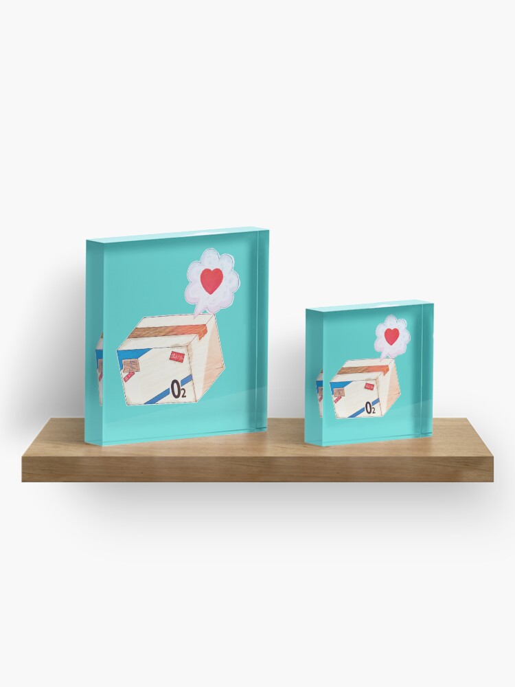 "Oxygen Box | Cells at Work!" Acrylic Block for Sale by OtakuAttack ...