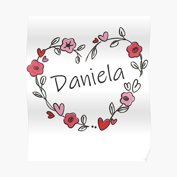 "Daniela" Poster by oleo79 | Redbubble