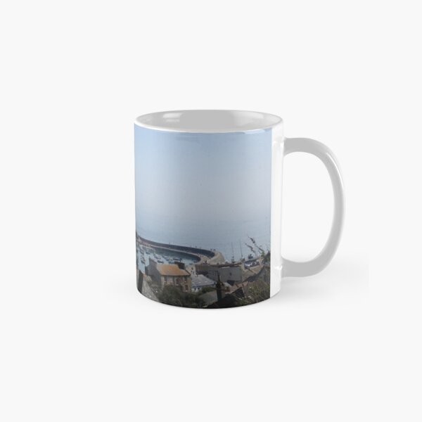 "The Cobb from Above at Lyme Regis by Natalie Manifold" Mug by ...