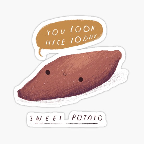 "sweet potato" Sticker by louros | Redbubble