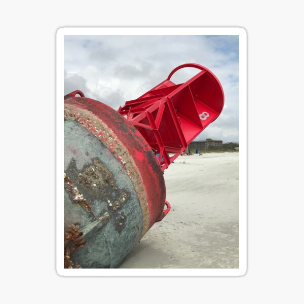 "Buoy 8 Broke Away during Hurricane Michael" Sticker for Sale by ...