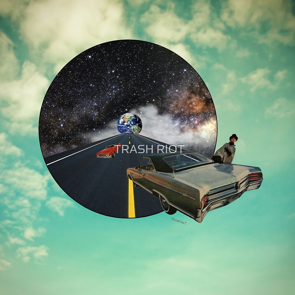 ""Going Places"" by TRASH RIOT | Redbubble