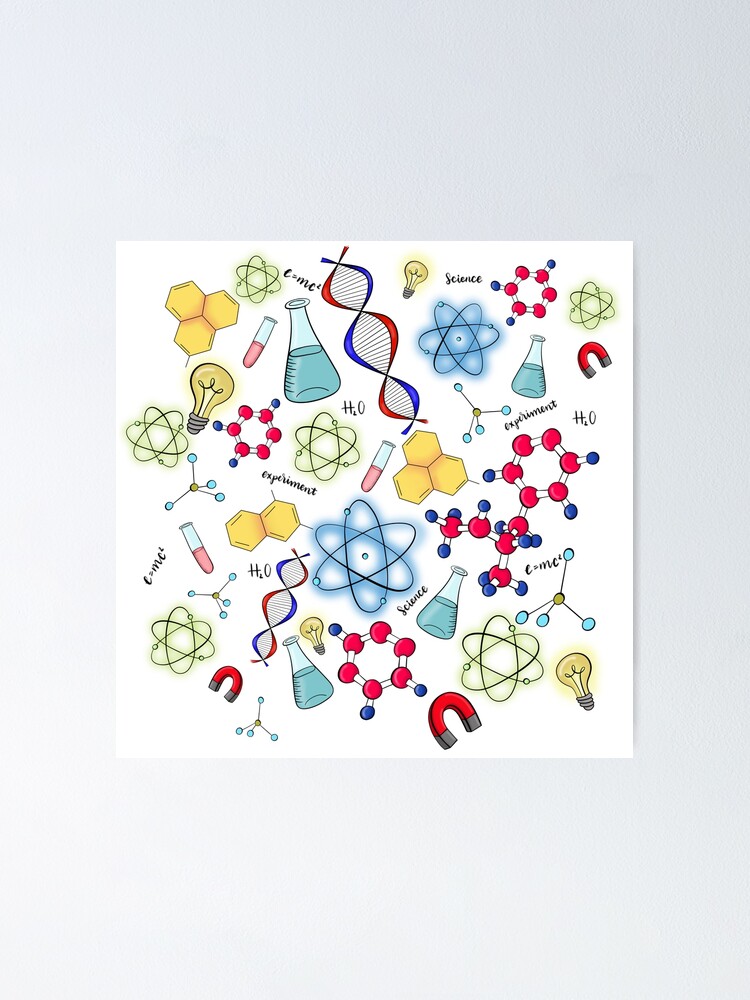 "Science chic" Poster for Sale by SecretRoom | Redbubble