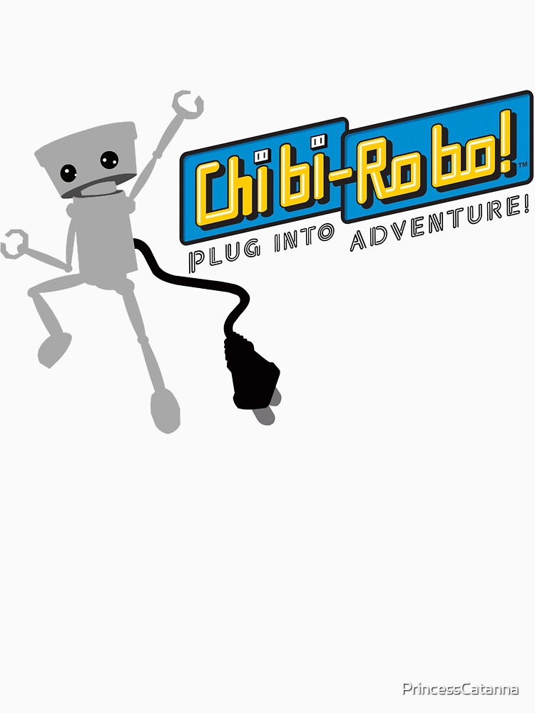 "Chibi-Robo : Plug into Adventure " T-shirt for Sale by PrincessCatanna ...