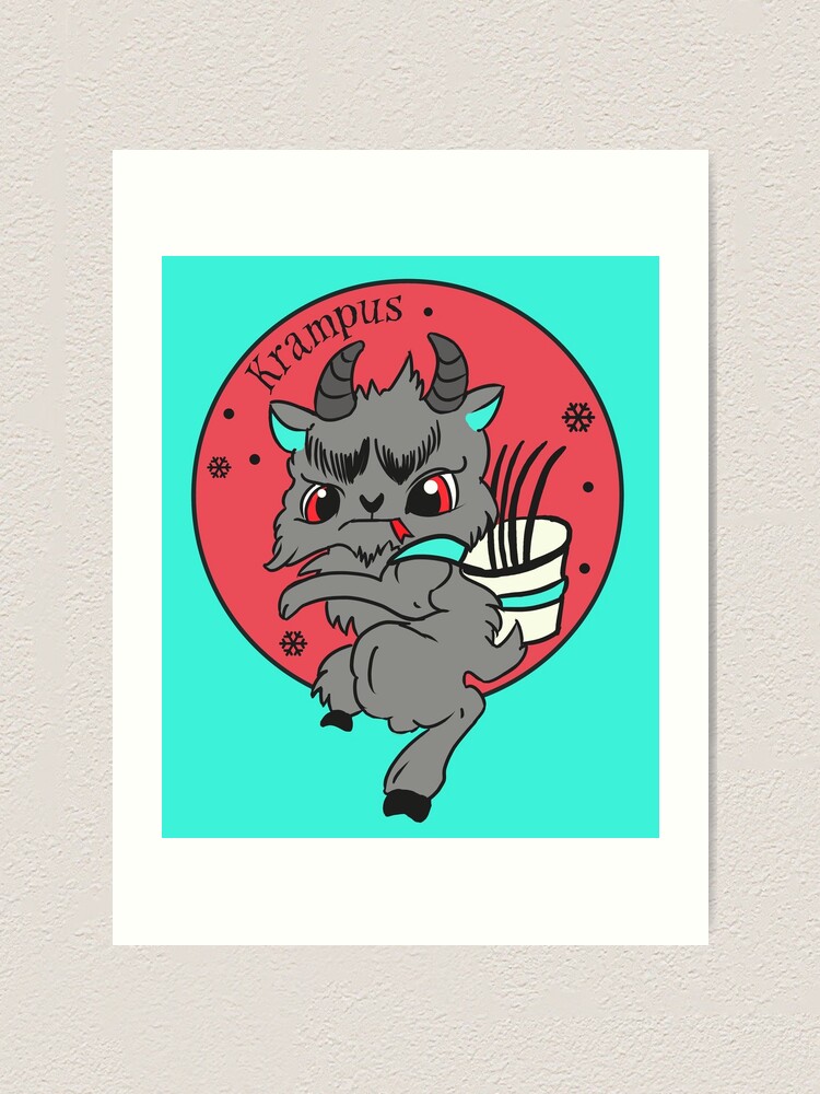 "Cute Krampus" Art Print by ThePhoenixx | Redbubble