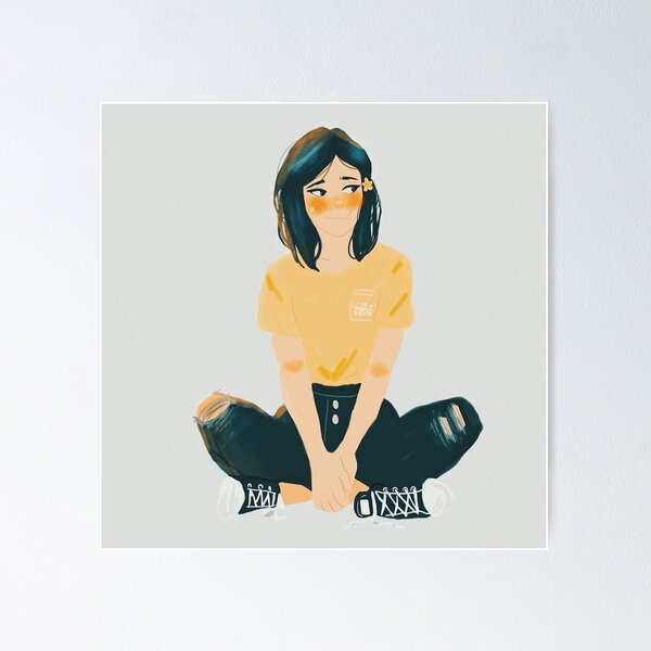 "Cass" Poster for Sale by Eleonora Lancia | Redbubble