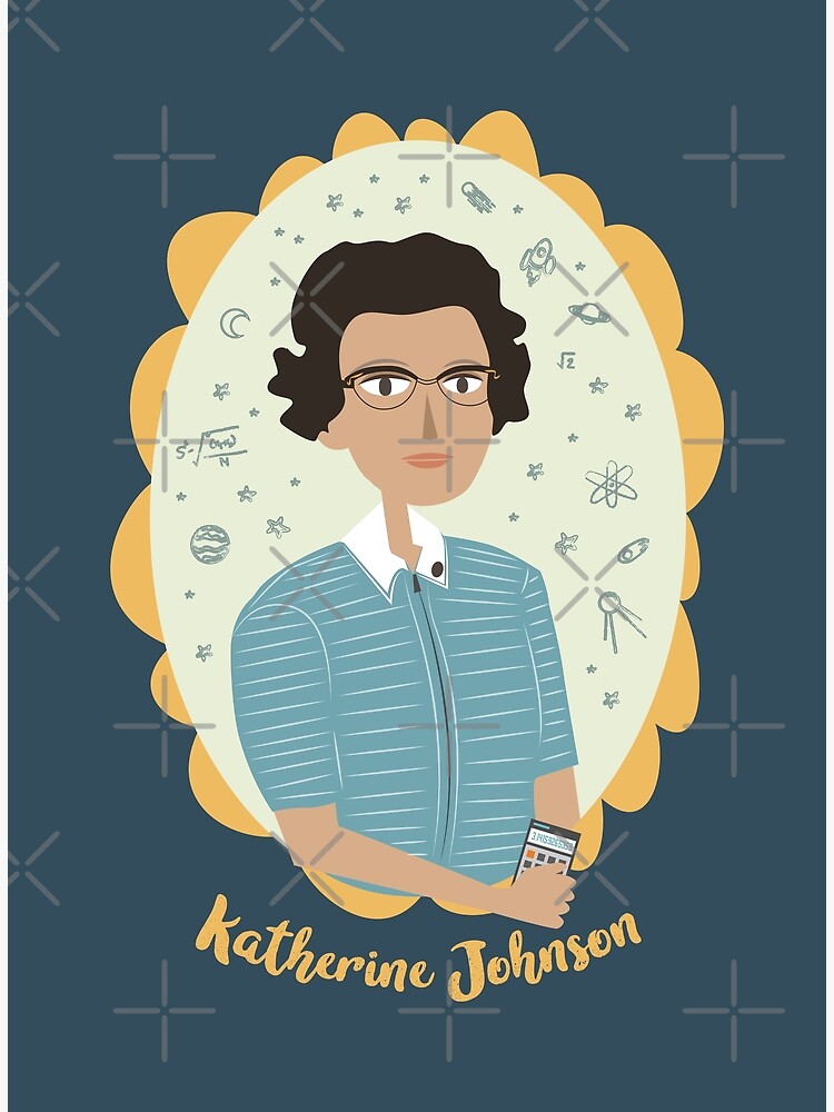 Women of Science: Katherine Johnson Premium Matte Vertical Poster sold ...