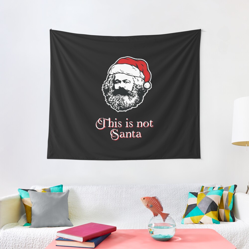 "Karl Marx - This Is Not Santa - Marxisten DDR Weihnachten Design ...