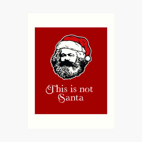 "Karl Marx - This Is Not Santa - Marxisten DDR Weihnachten Design ...
