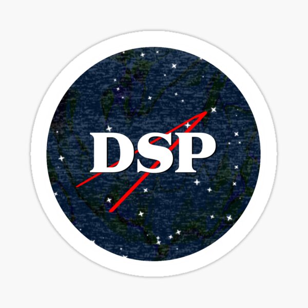 "DSP logo shirt" Sticker for Sale by Ledgebag | Redbubble