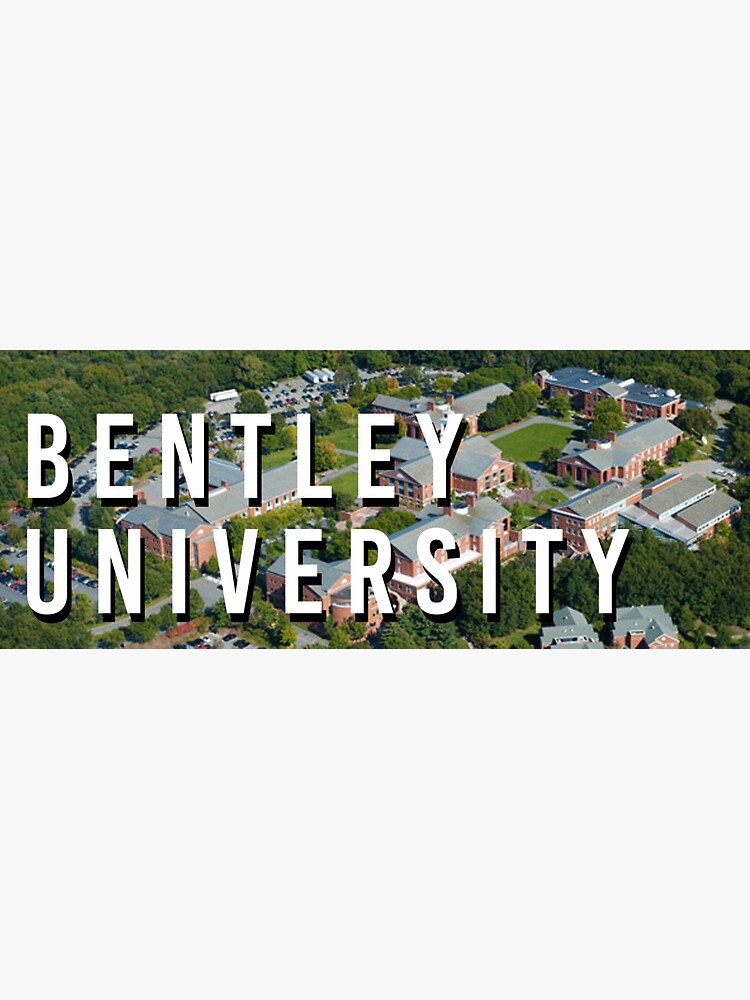 "Bentley University" Sticker by JulianaSpitzner | Redbubble