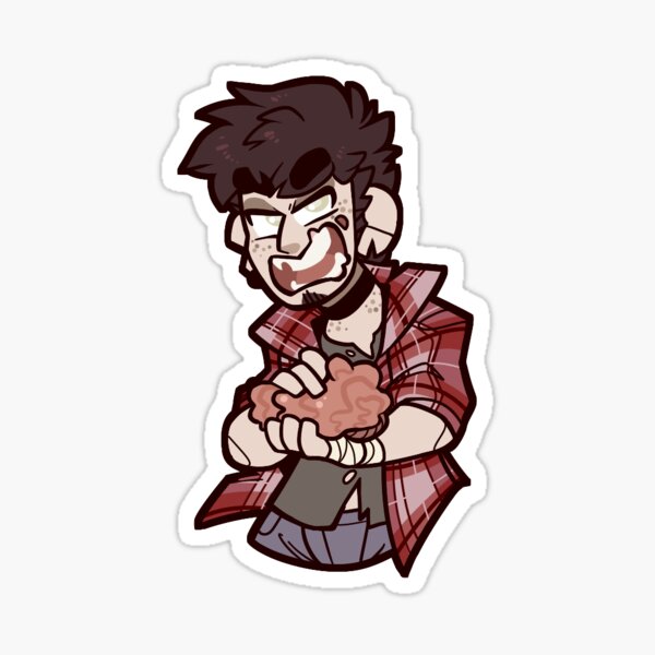 "Zaddy - Self Portrait" Sticker by popfizzles | Redbubble
