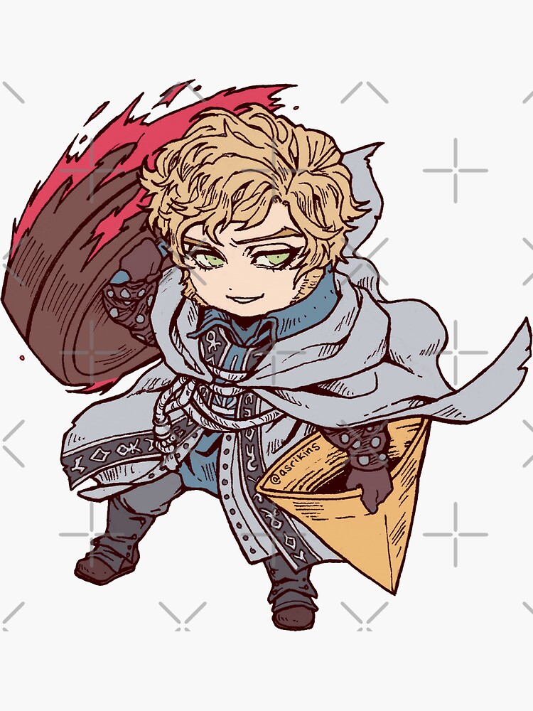 "Bloodborne - Alfred" Sticker for Sale by Asrielle | Redbubble