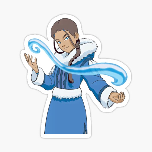"Katara" Sticker by nardhina | Redbubble