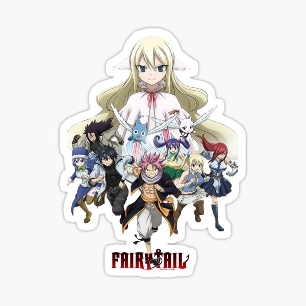 Fairy Tail Stickers | Redbubble