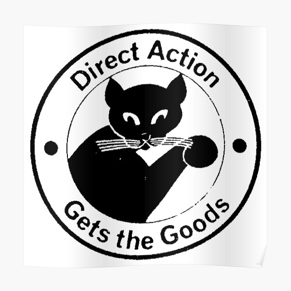 Poster: Anarchistischer Anarchismus Der Schwarzen Katze | Redbubble