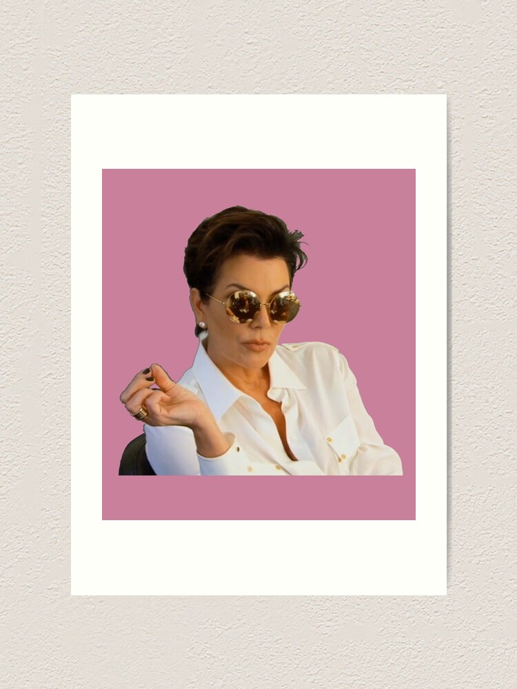 "Kris Jenner" Art Print for Sale by SimilarMagpie6 | Redbubble