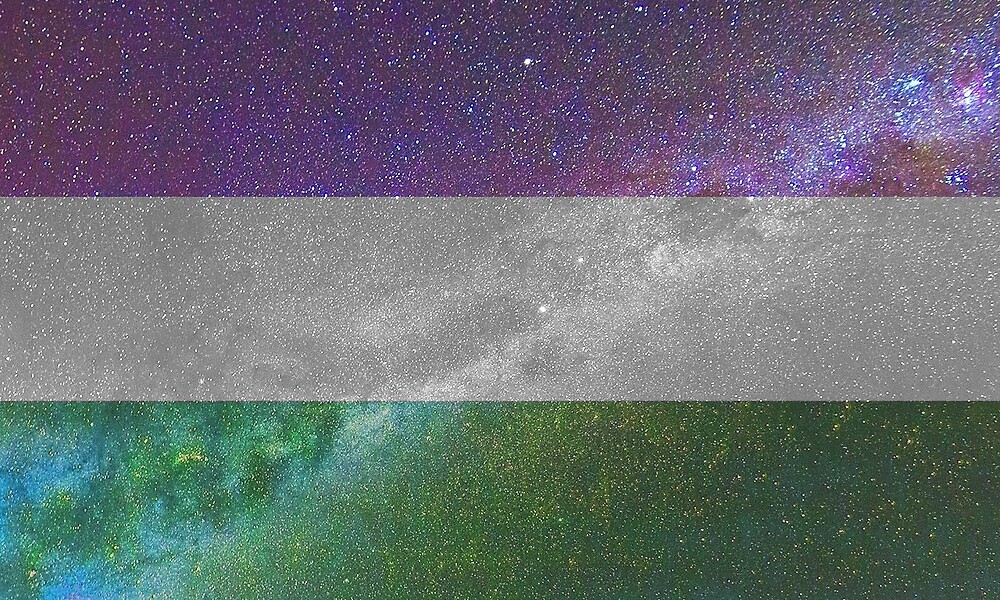 "Genderqueer Galaxy Flag" by Ash Tomb | Redbubble