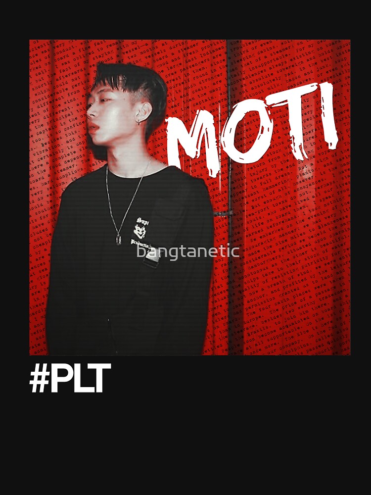 "PLT - MOTI" T-shirt for Sale by bangtanetic | Redbubble | plt t-shirts ...