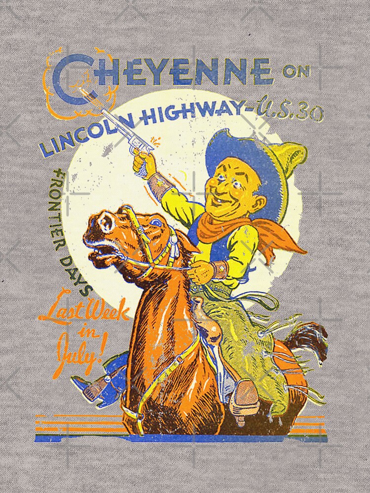 "Cheyenne Frontier Days, 50s. 60s" Essential T-Shirt for Sale by ...