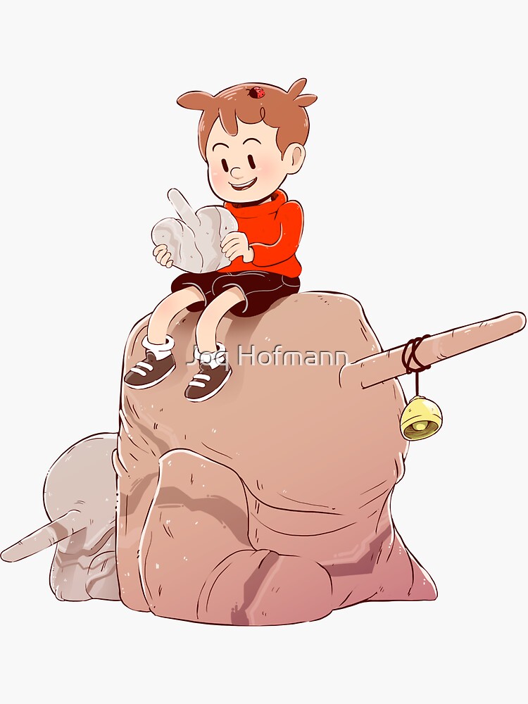 "Hilda- David's Rock Project" Sticker for Sale by JTHofman | Redbubble
