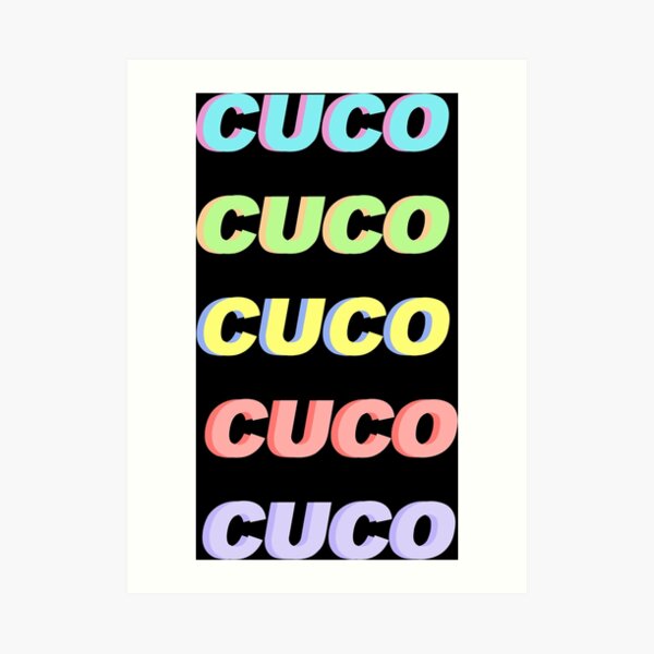 "Colored Cuco " Art Print for Sale by carolyn-castro | Redbubble