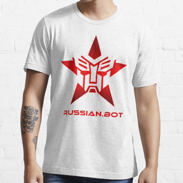 "Russian Bot" T-shirt by BarbwireCult | Redbubble | russian t-shirts ...