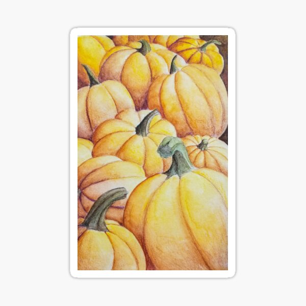 "Pumpkin Patch" Sticker by JurassicParkans | Redbubble