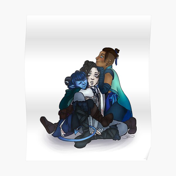 "Cuddle Pile" Poster by MoonWhing | Redbubble