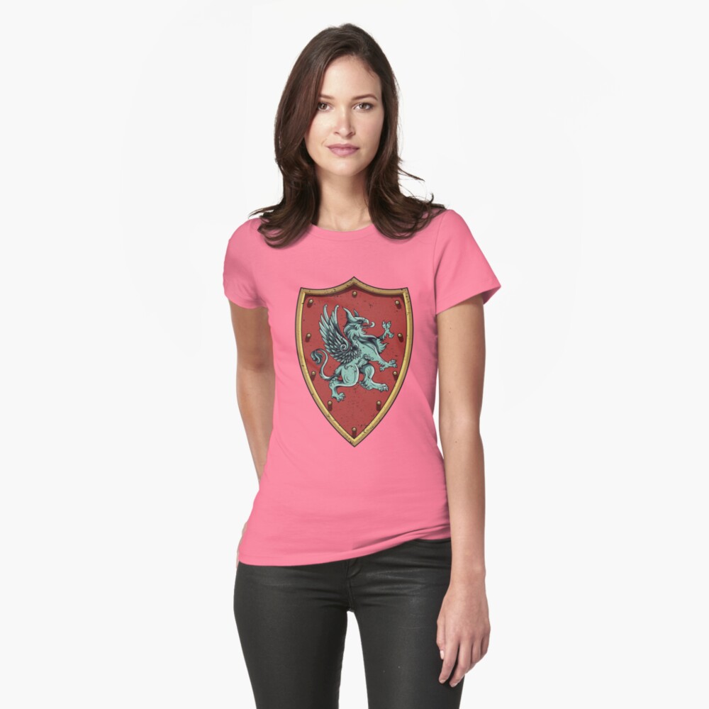 "Medieval Gryphon Coat of Arms Sigil" Sticker for Sale by MintedFresh ...