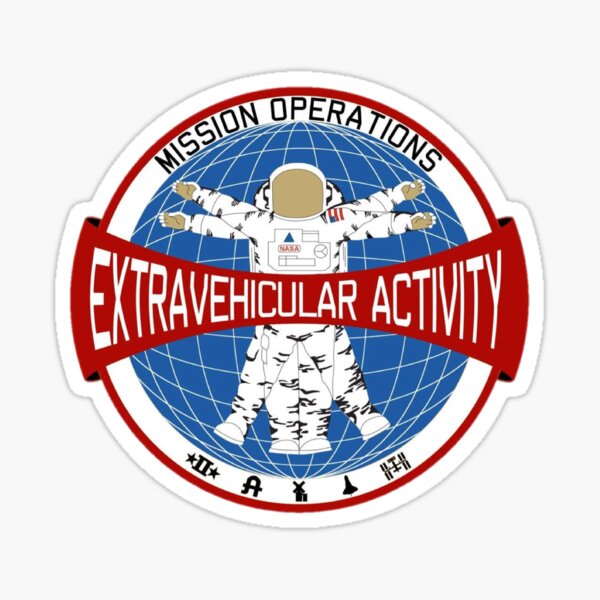 "NASA Extravehicular Activity Mission Operations " Sticker for Sale by ...
