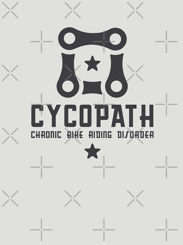 "Cycopath" T-shirt for Sale by slawisa | Redbubble | cycling t-shirts ...