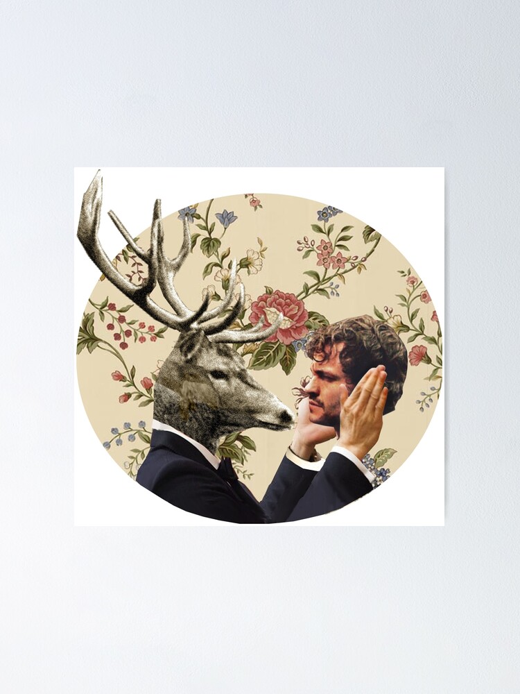"Wendigo Floral Insignia" Poster for Sale by thescudders | Redbubble