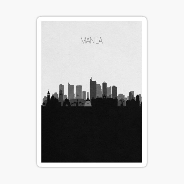 "Travel Posters | Destination: Manila" Sticker by geekmywall | Redbubble
