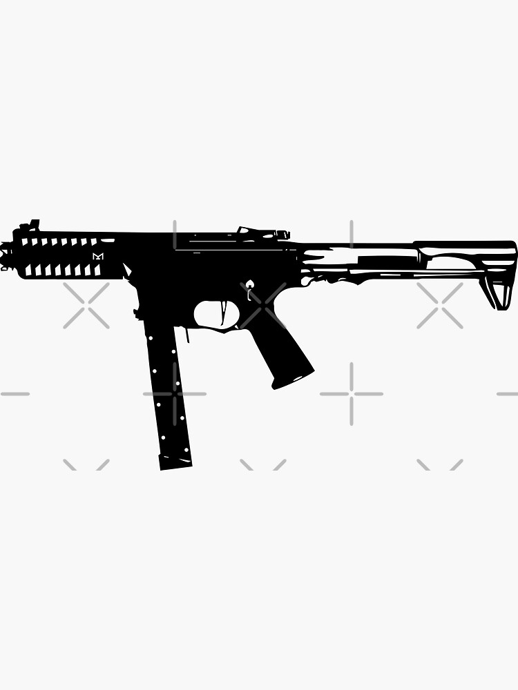"ARP-9" Sticker by BeardJan | Redbubble