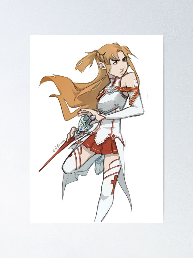 "Asuna Yuuki" Poster for Sale by Ohfifteen | Redbubble