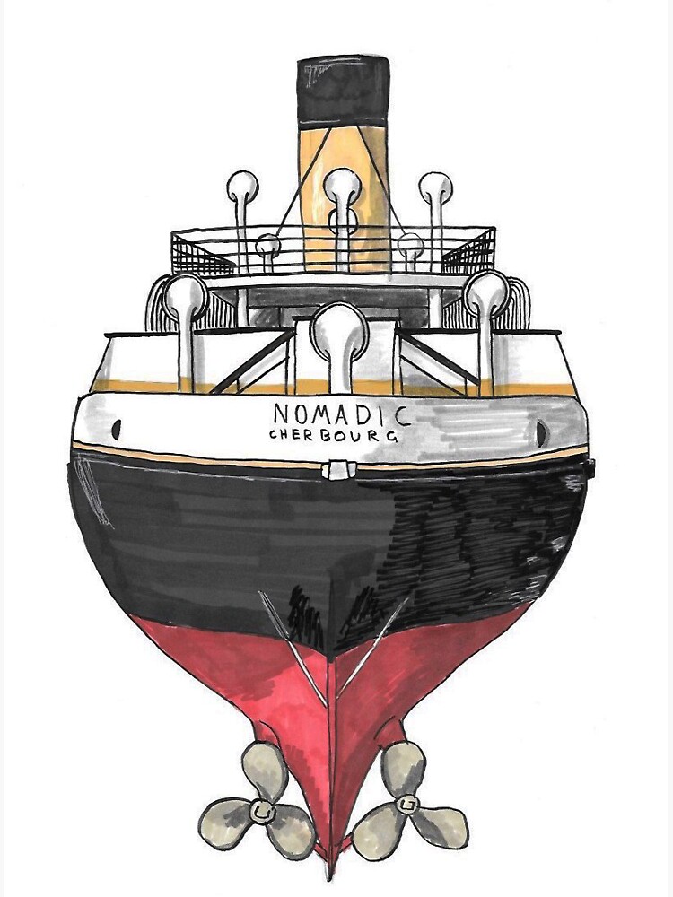 "SS Nomadic Print" Sticker for Sale by kirelanddesigns | Redbubble