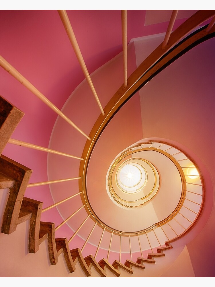 "Stairs of the Golden Ratio" Poster for Sale by currentPrint | Redbubble