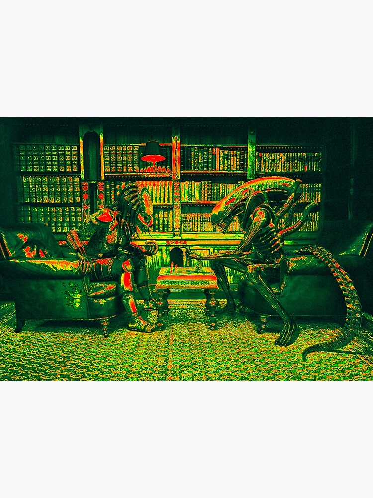 "Predator Versus Alien Game" Poster by DroidAKov | Redbubble