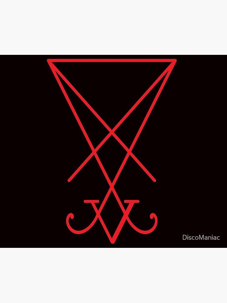 "Lucifer red " Poster by DiscoManiac | Redbubble