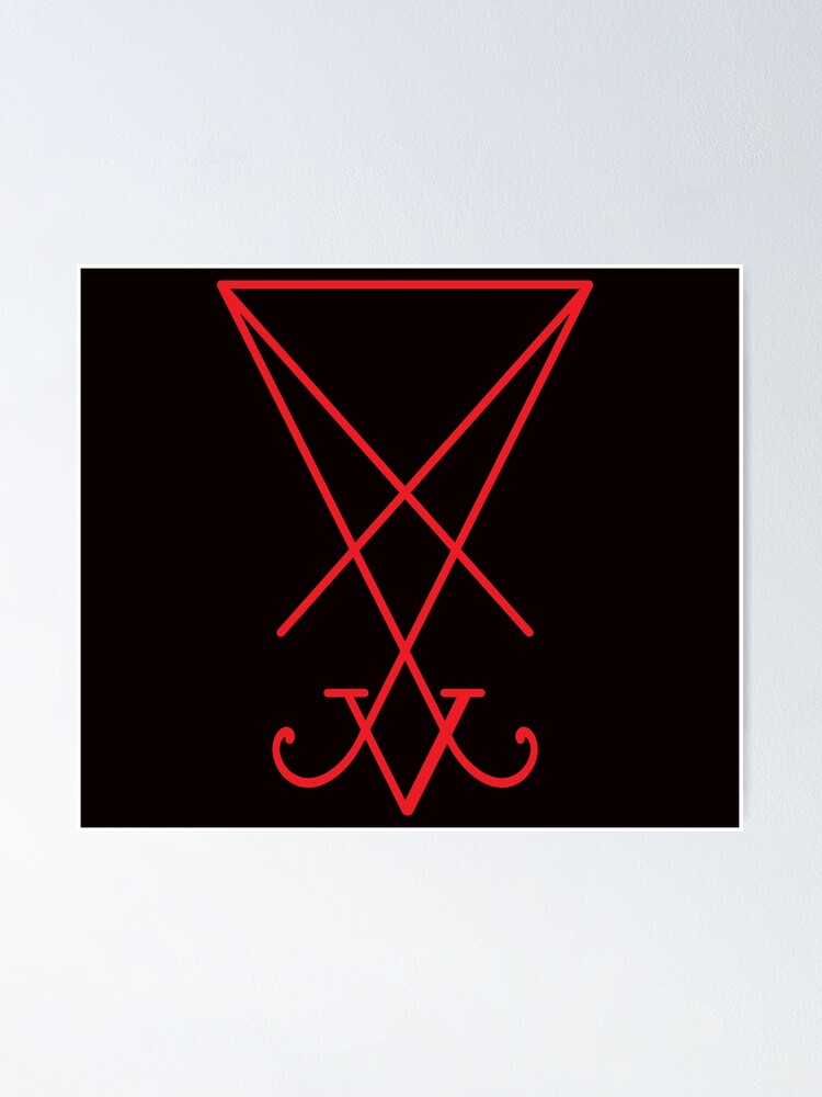 "Lucifer red " Poster by DiscoManiac | Redbubble