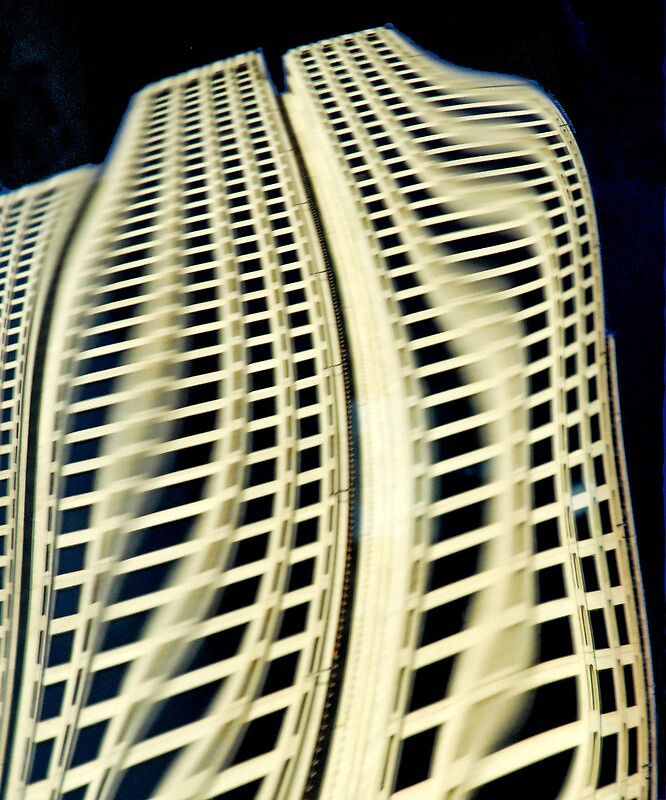 "Warped building reflection, San Francisco 11-09" by luvdusty | Redbubble