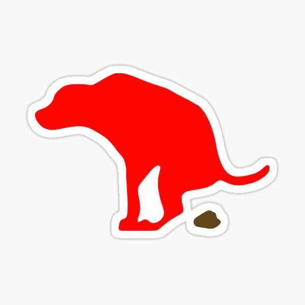 Dog Poop Stickers | Redbubble