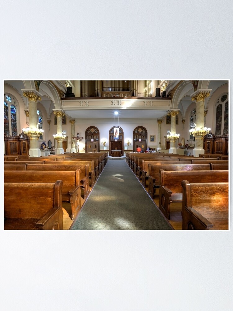 "St. Joseph Church Modesty" Poster for Sale by Bykowski | Redbubble
